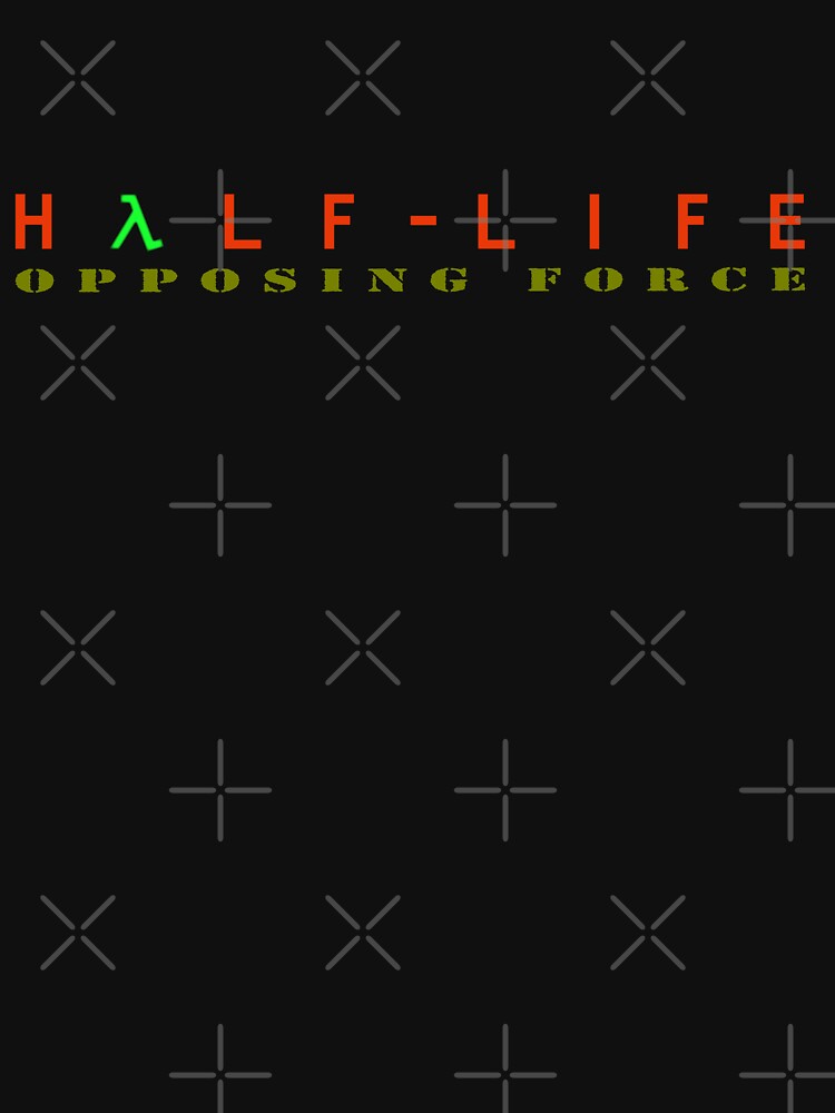 "Half-Life Opposing Force Logo" T-shirt for Sale by LGSmerch ...