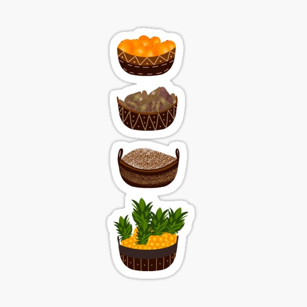 "fruit baskets" Sticker for Sale by Anakathrin | Redbubble