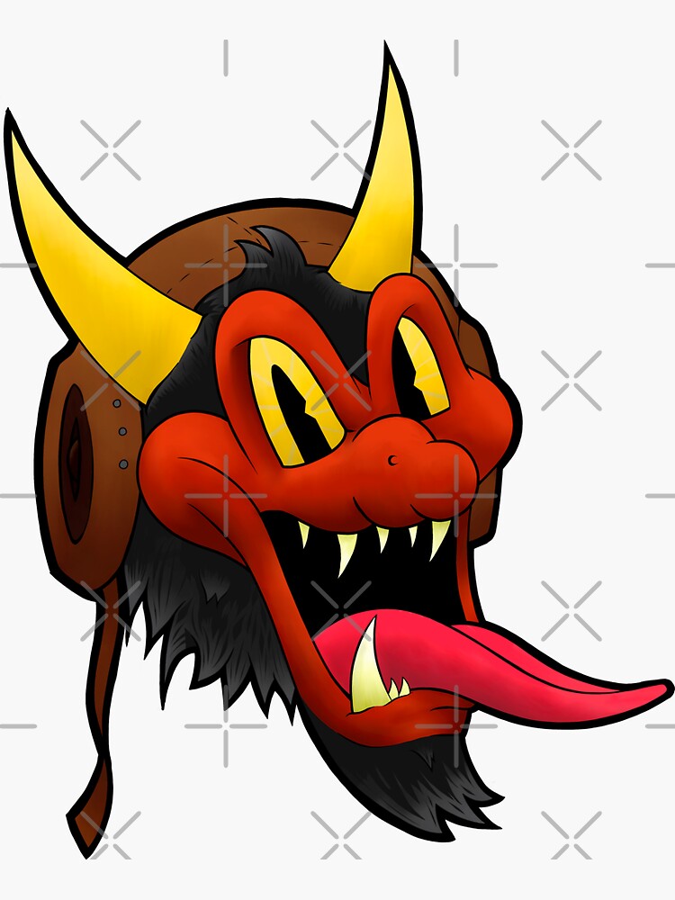 "Tank Devil" Sticker for Sale by tomsnow | Redbubble