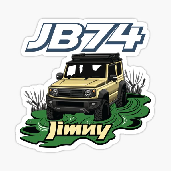 "Jimny JB74" Sticker for Sale by orvaladeesign | Redbubble