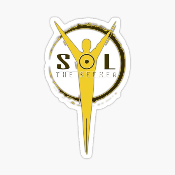 "Original Sol Logo" Sticker for Sale by SolTheSeeker | Redbubble