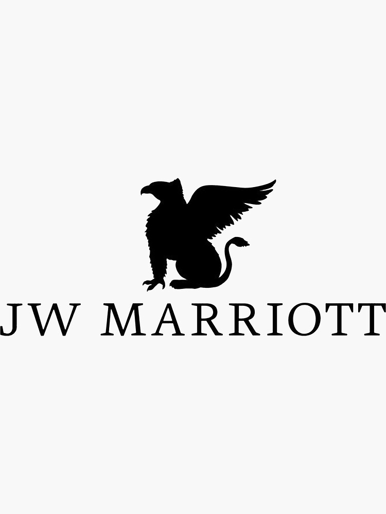 "JW-Marriott Logo" Sticker for Sale by rokorahan | Redbubble
