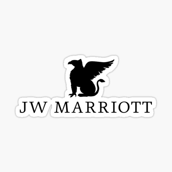 "JW-Marriott Logo" Sticker for Sale by rokorahan | Redbubble