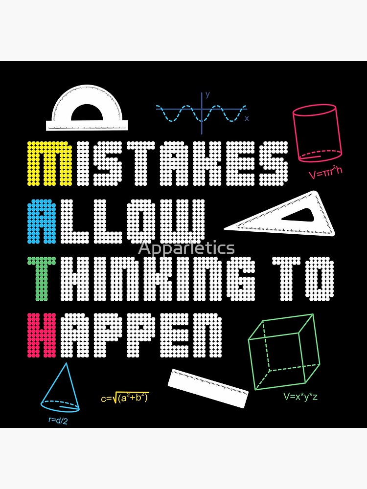 "MATHS MATH: MISTAKES ALLOW THINKING TO HAPPEN POISON - FUNNY MATHS ...