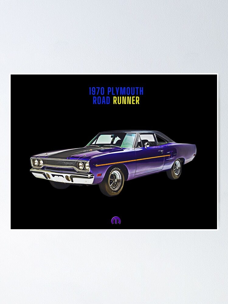 "1970 plum crazy purple Hemi 440 Plymouth Road Runner American Muscle ...