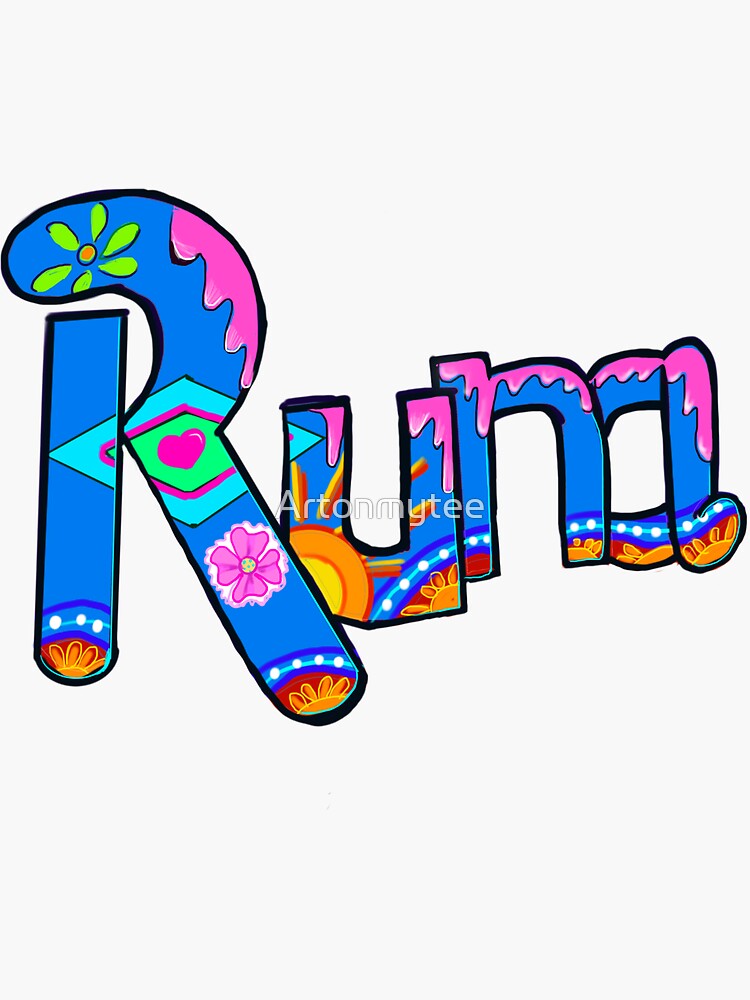 "Top 10 best personalized gifts 2022 -personalised Graffiti name Runa ...