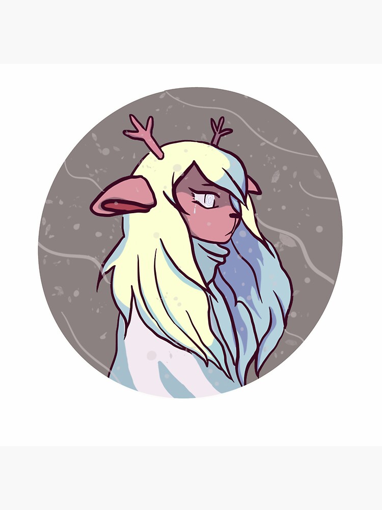 "Noelle Deltarune fan-art Undertale snow" Sticker for Sale by ...