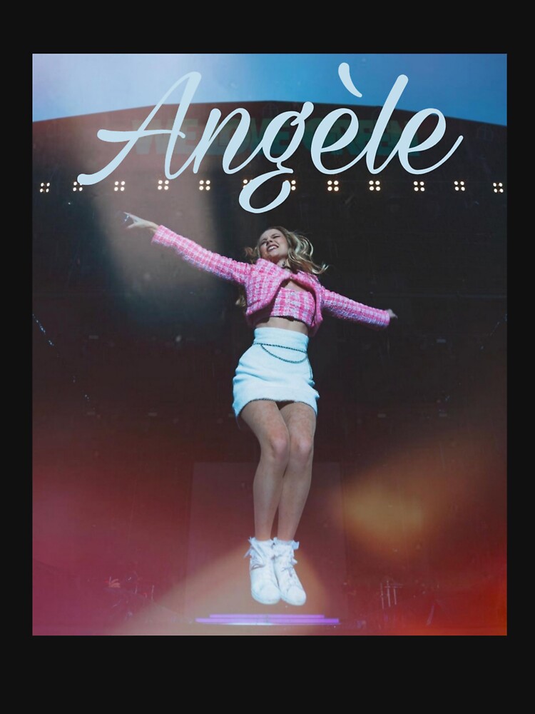 "Angèle " T-shirt for Sale by pelshop | Redbubble | angele van laeken t ...