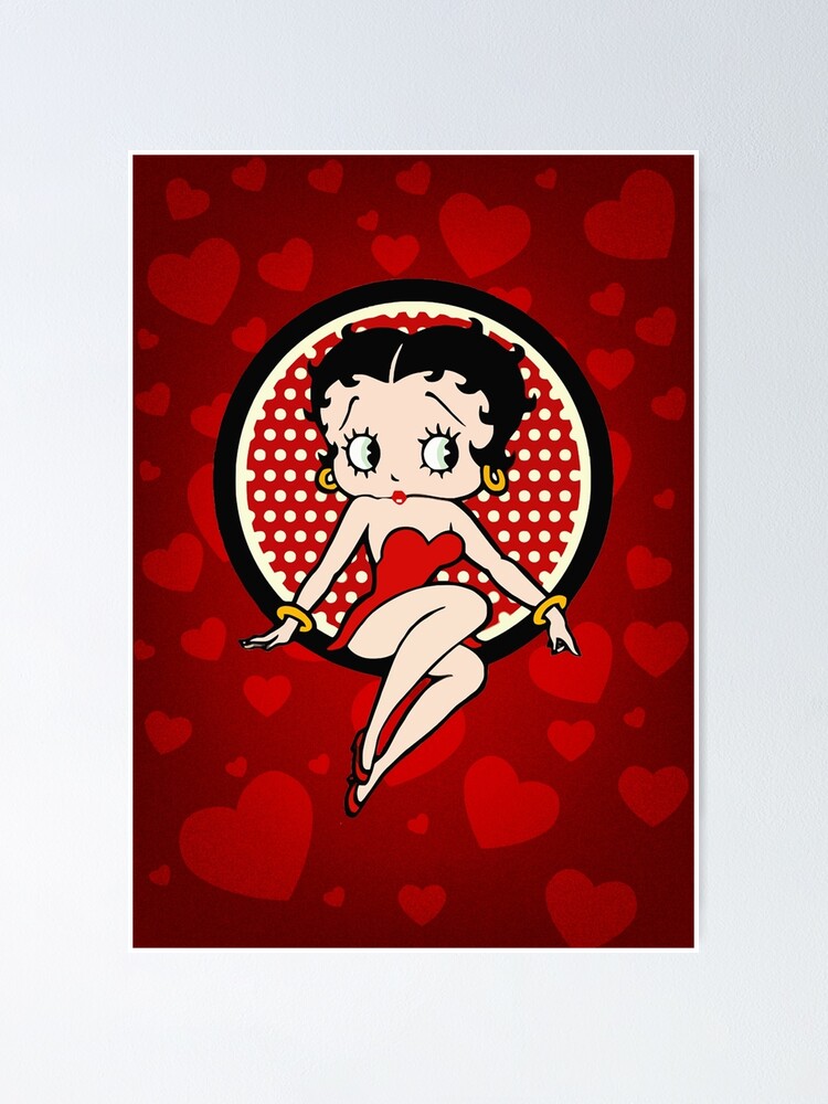 "Betty boop collage red, betty boop, betty boop Dufflebag 2022 , Betty ...