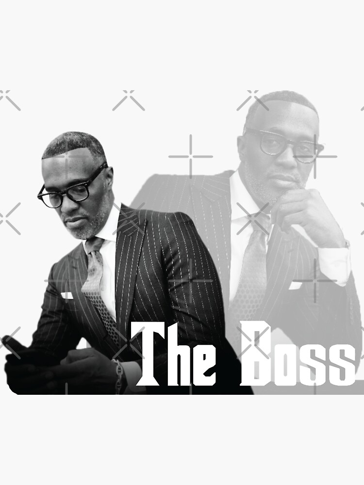"Kevin Samuels The Boss" Sticker for Sale by denisseinfeld | Redbubble