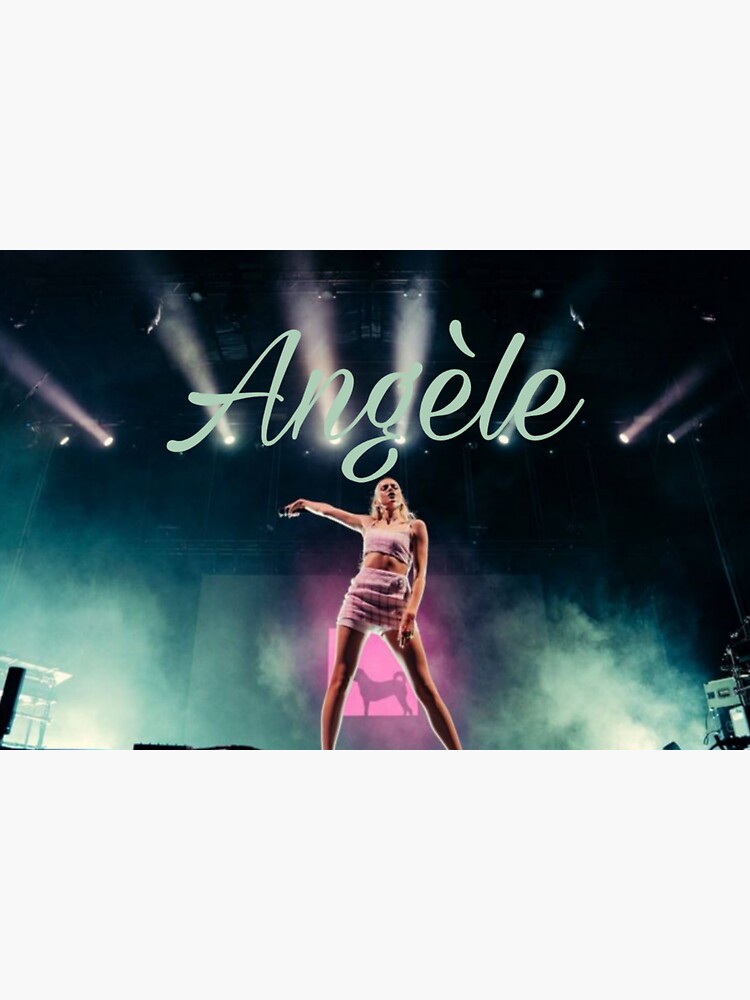 "Angèle " Sticker for Sale by pelshop | Redbubble