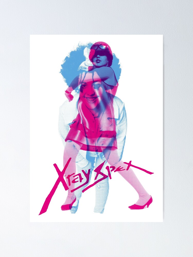 "Poly Styrene X Ray Spex" Poster for Sale by GRAFIKA65 | Redbubble