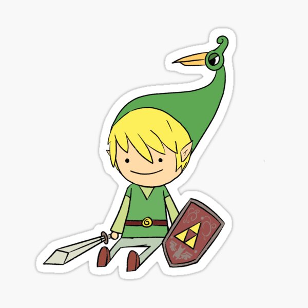 "Minish Doll" Sticker for Sale by AdamsDoodles | Redbubble