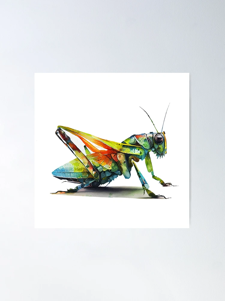 Grasshopper Painting Kevin Charles Hart | Grasshopper | MutualArt