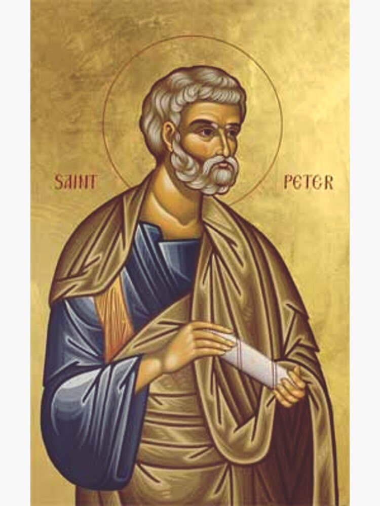 "Saint Peter the Apostle" Sticker for Sale by Elohimadonai | Redbubble