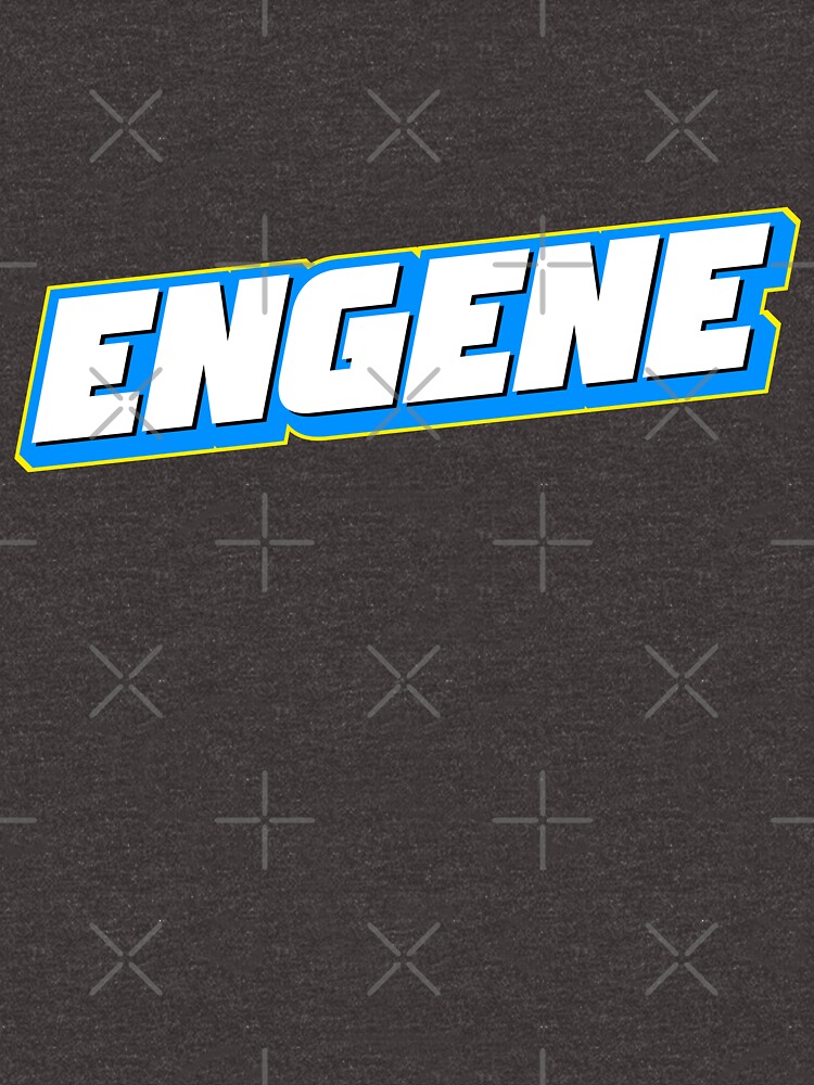 "Enhypen Engene fanbase text retro | Morcaworks" T-shirt for Sale by ...