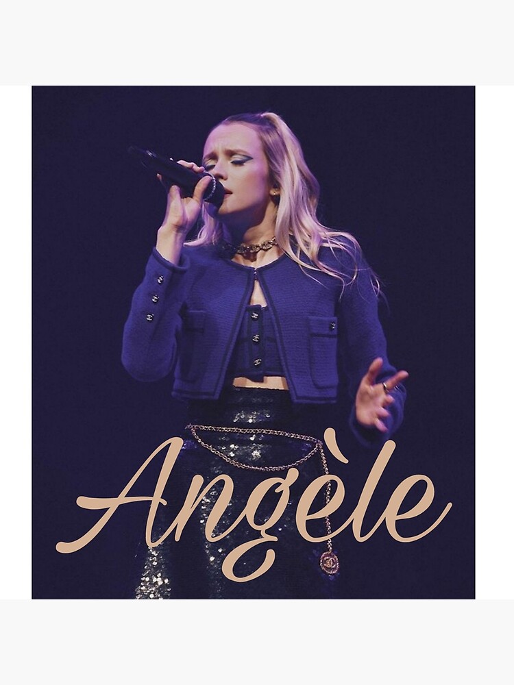 "Angèle " Poster for Sale by pelshop | Redbubble