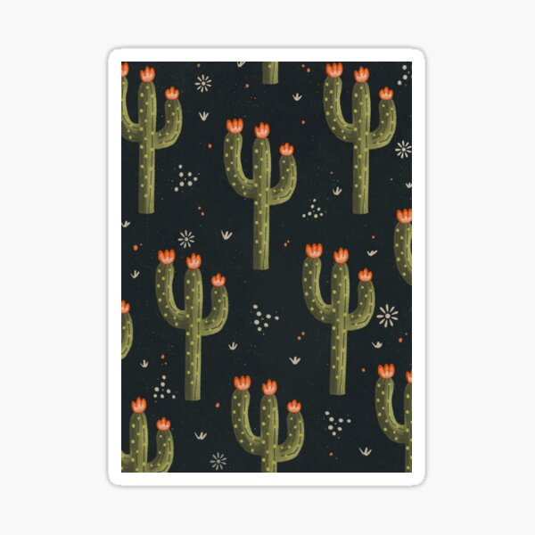 "Cacti " Sticker for Sale by Lovelypostcard | Redbubble