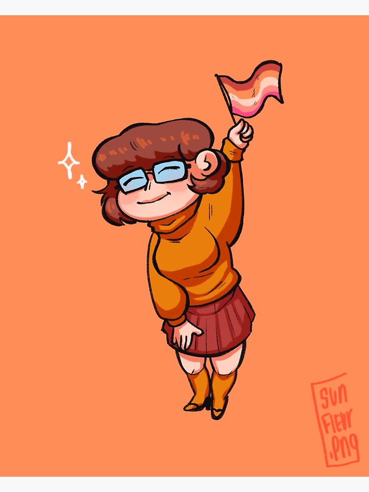 "Velma Pride" Sticker for Sale by RivendellsArt | Redbubble