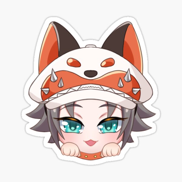 "Luxiem Mysta Rias" Sticker for Sale by zhepf-xiv | Redbubble