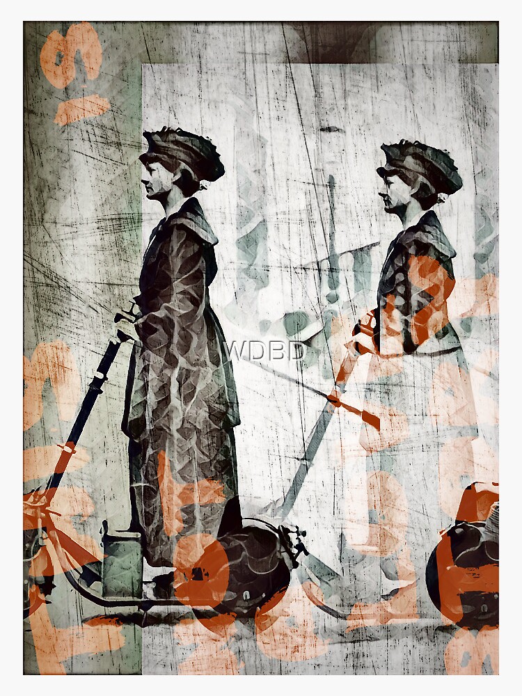 "Scoot in time" Sticker for Sale by WDBD | Redbubble