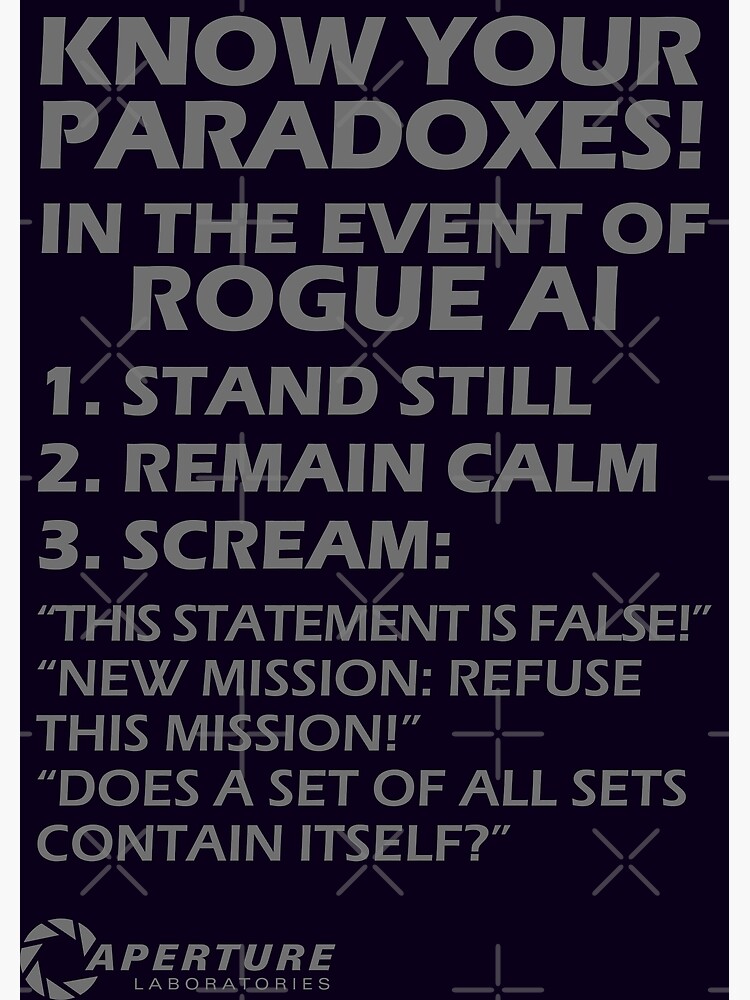 Know Your Paradoxes! Premium Matte Vertical Poster Designed & Sold By ...