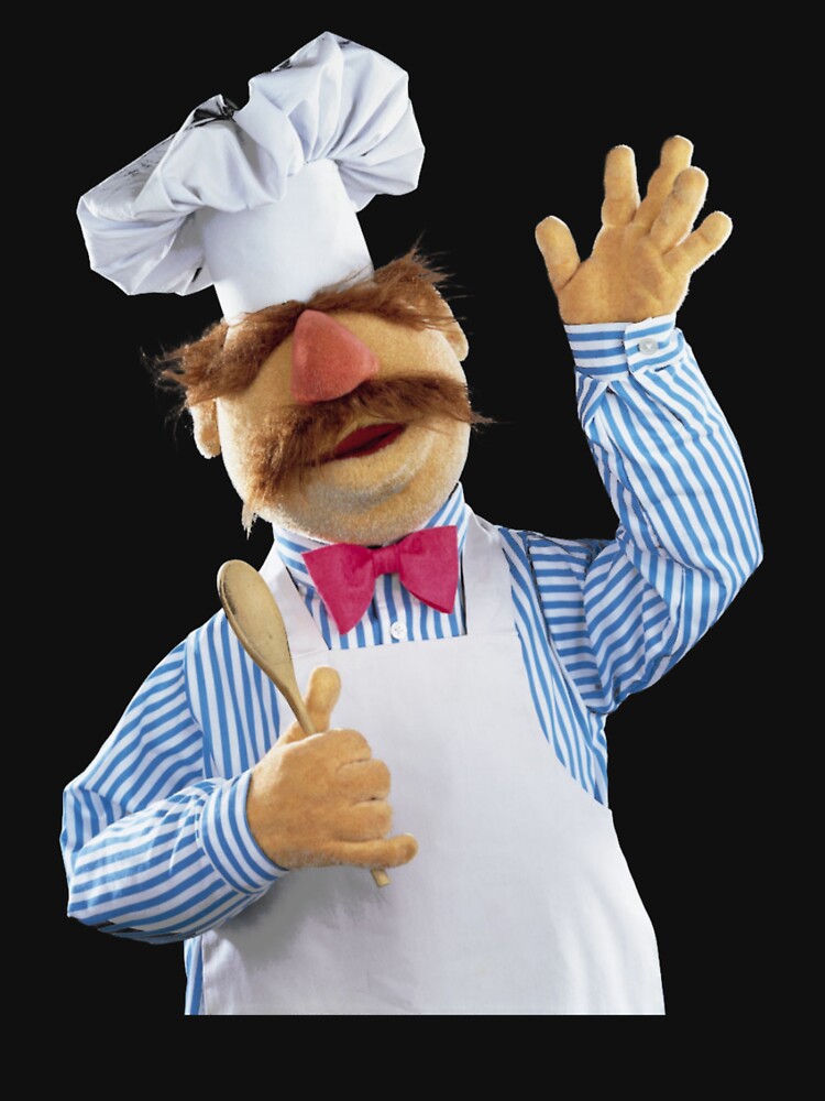 "The swedish chef bork bork bork" T-shirt for Sale by ADLERART2023 ...