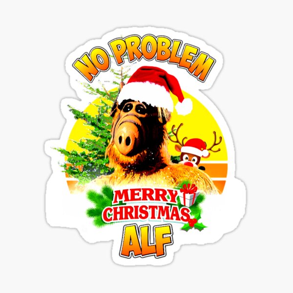 "Alf, TV series" Sticker for Sale by Esadamara | Redbubble
