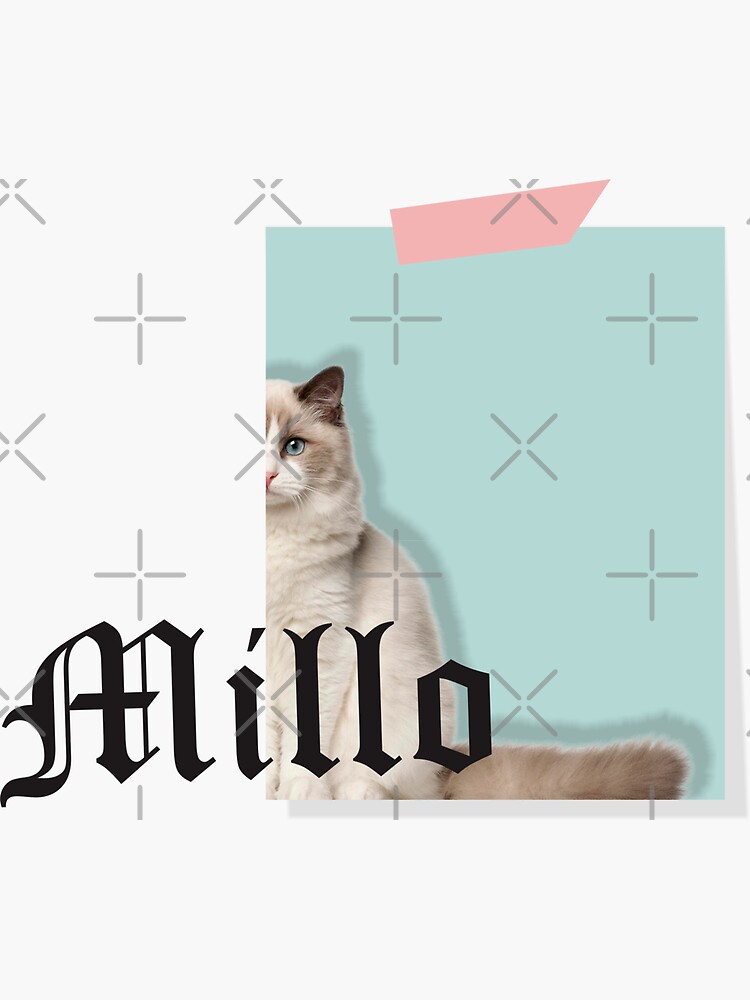 "milo" Sticker for Sale by killzilla | Redbubble