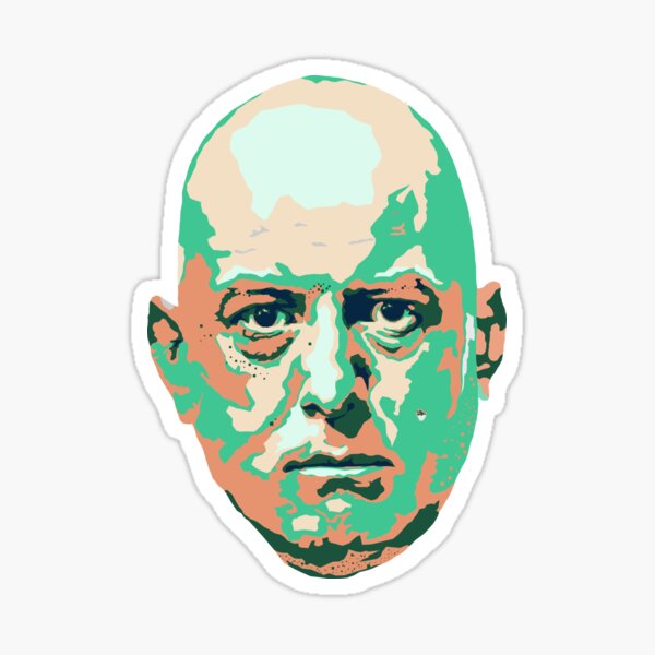 "Aleister Crowley" Sticker for Sale by TropicalHuman | Redbubble