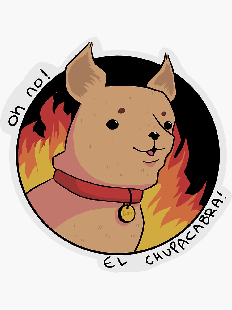 "BEWARE: El Chupacabra!" Sticker for Sale by lemonsandwroses | Redbubble