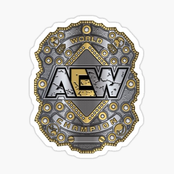 "World Heavyweight Championship Wrestling Belt" Sticker for Sale by ...