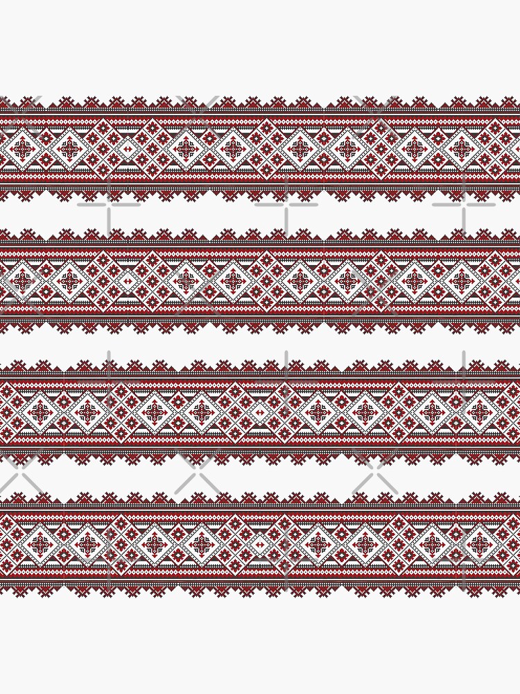 "Eastern Europe Pattern, Traditional Folk, Folklor" Sticker for Sale by ...