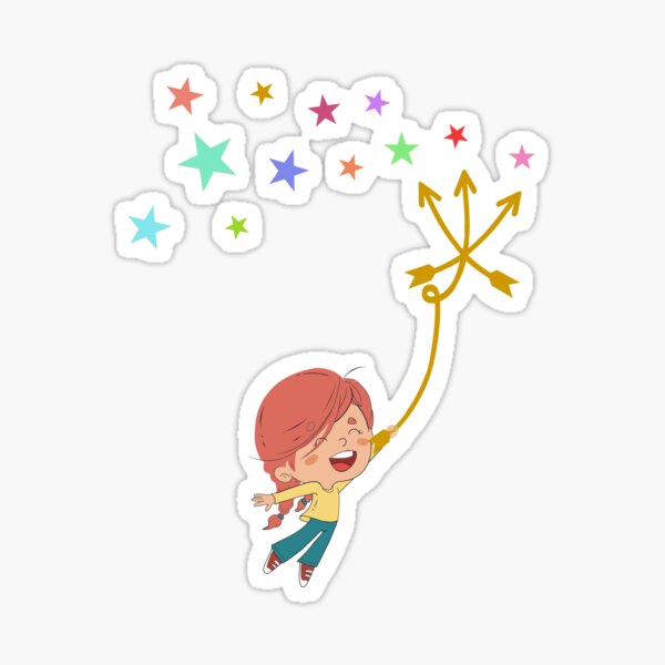 "adiga girl swinging" Sticker for Sale by cozytshirt | Redbubble