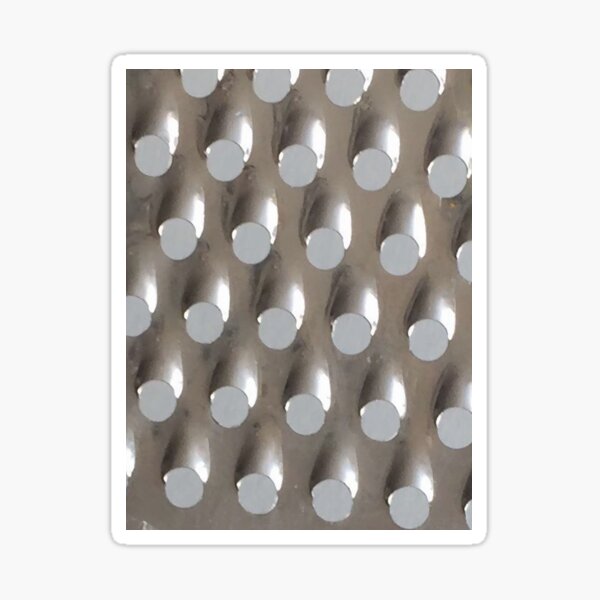 "Closeup image of cheese grater" Sticker for Sale by TerneProducts ...