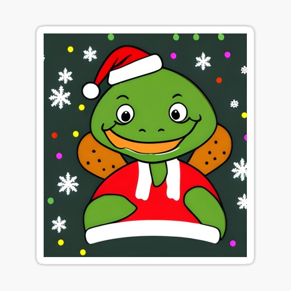 "turtle, christmas, santa, santa turtle, santa claus, merry christmas ...