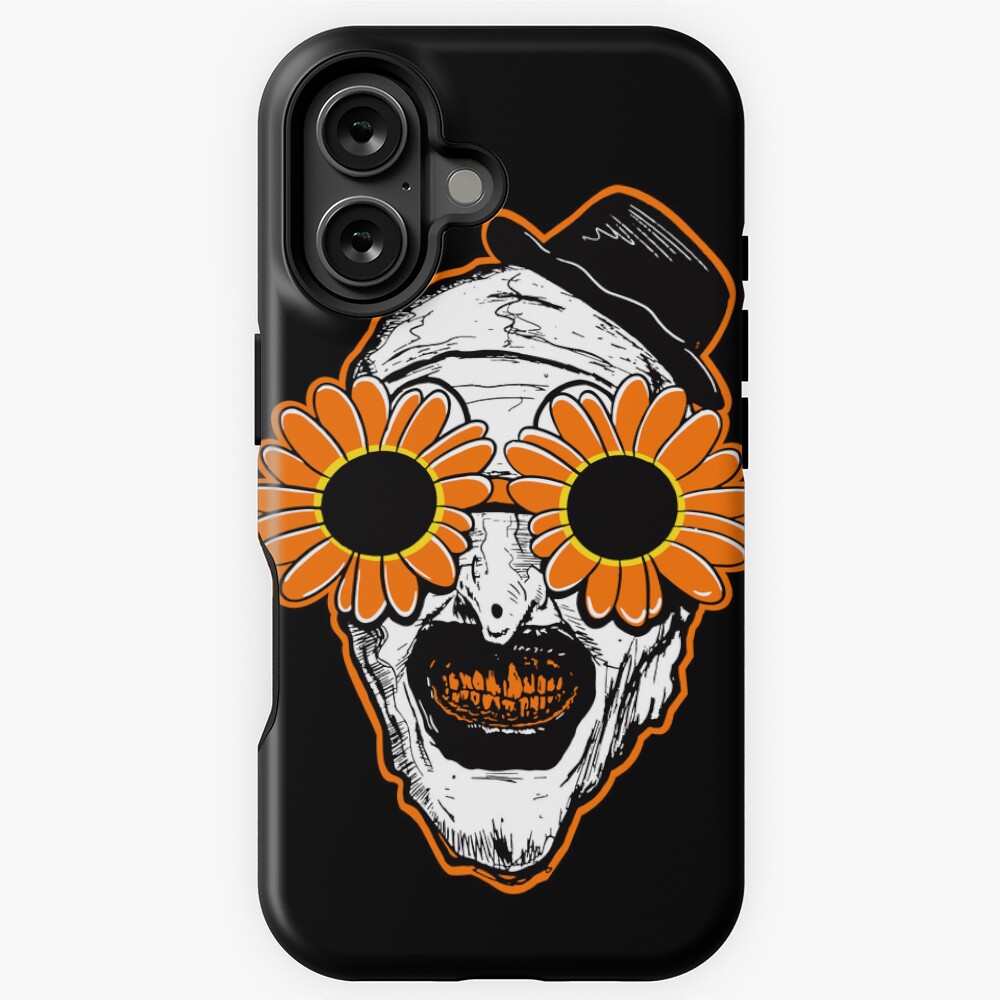 "Sunflower Sunglasses Horror Clown Movie Art Terrifier 2" Art Board ...