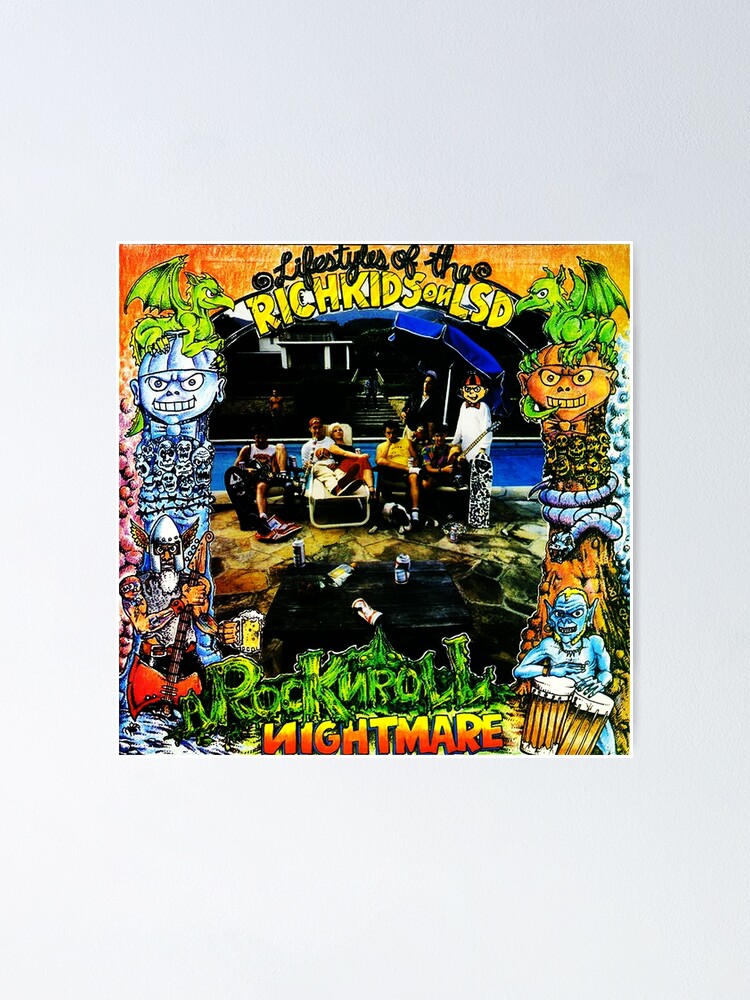 "Rich Kids on LSD (RKL) was a hardcore punk" Poster for Sale by ...