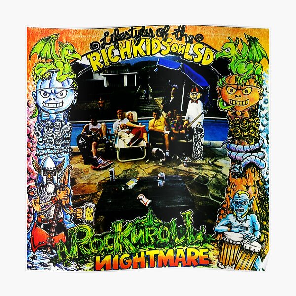 "Rich Kids on LSD (RKL) was a hardcore punk" Poster for Sale by ...