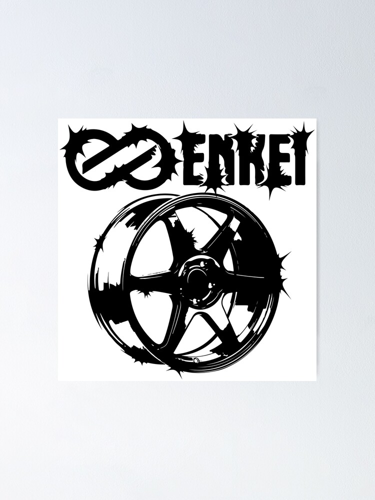 "Car Rim/Wheel ENKEI style" Poster for Sale by AutoGemBG | Redbubble
