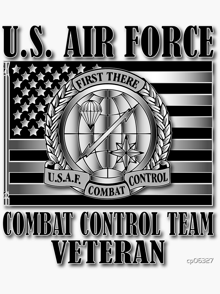 "Combat Control Team- Veteran" Sticker for Sale by cp06327 | Redbubble