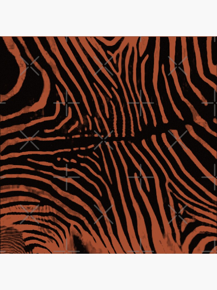 "ZEBRA - TAN " Sticker for Sale by Davidbowieart | Redbubble