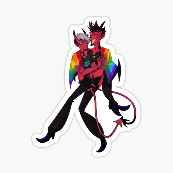 "Josh and Ace Happy Pride Month" Sticker for Sale by SirPardon | Redbubble