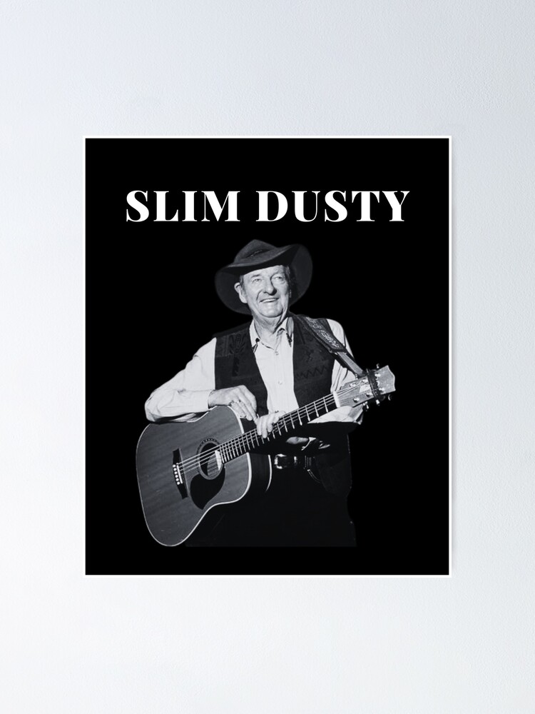 "Slim Dusty with Guitar" Poster for Sale by Noufel999 | Redbubble