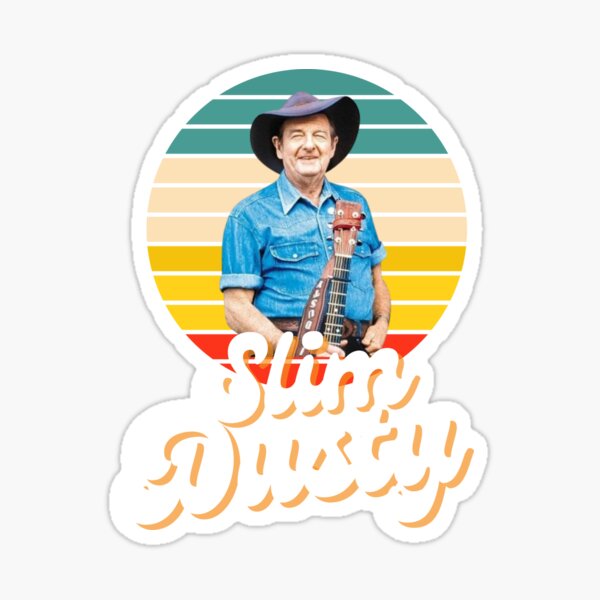 "Slim Dusty" Sticker for Sale by Noufel999 | Redbubble