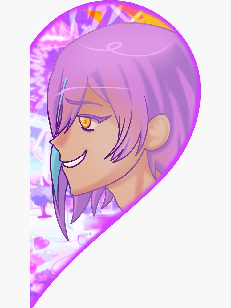 "Rui Kamishiro Interchangeable Ship Sticker (Right)" Sticker for Sale by Emberloid | Redbubble