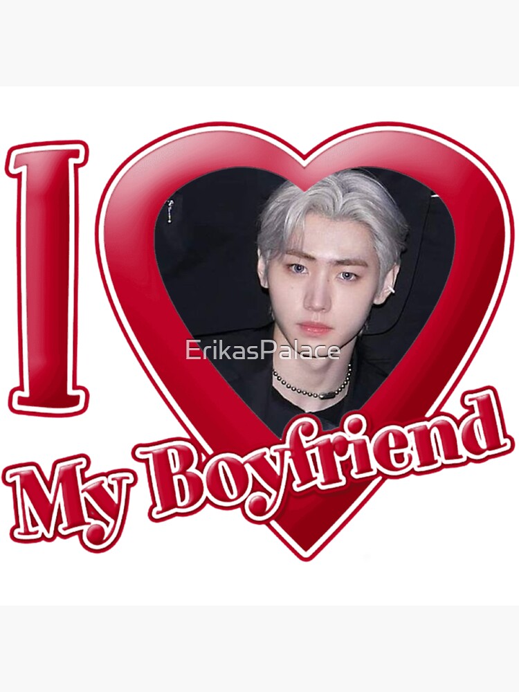"Enhypen Sunghoon "I love my boyfriend"" Sticker for Sale by ...