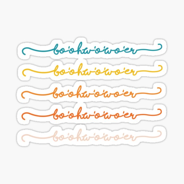 "Bottle of Water BO'OHW'O'WO'ER" Sticker for Sale by Bircanix | Redbubble