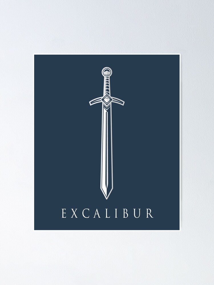 "Excalibur - The Sword in the Stone 8" Poster for Sale by BrianSmith84 ...