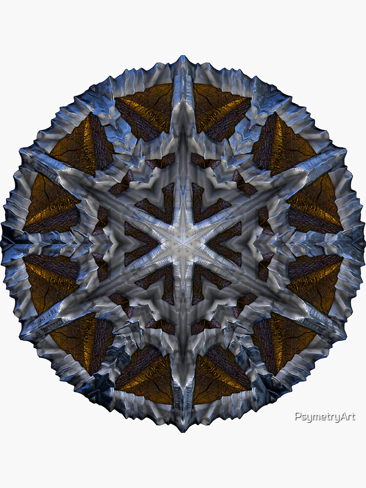 "Resurrection Emblem - Crystal on Black background" Sticker for Sale by ...